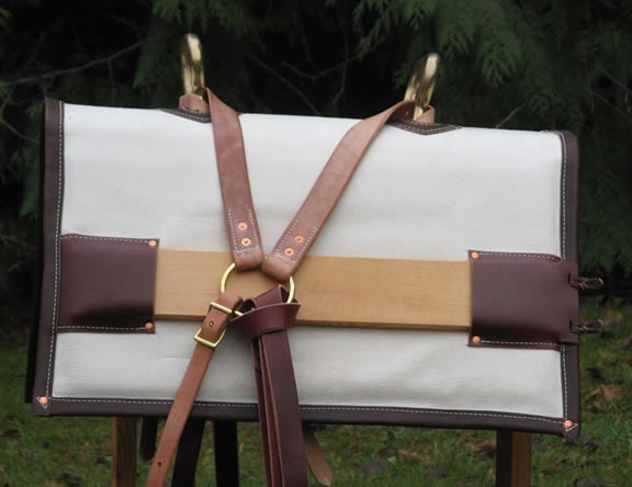 Custom Decker Pack Saddles by Chris Tornow